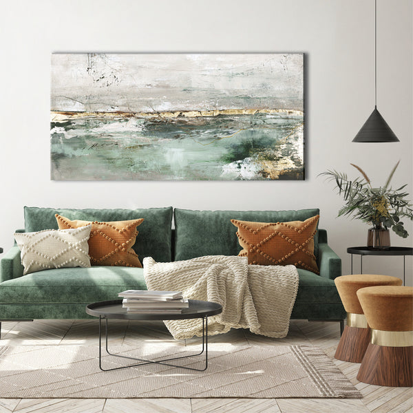 Low Limit Green | MIXED PAINTING | Danish Art