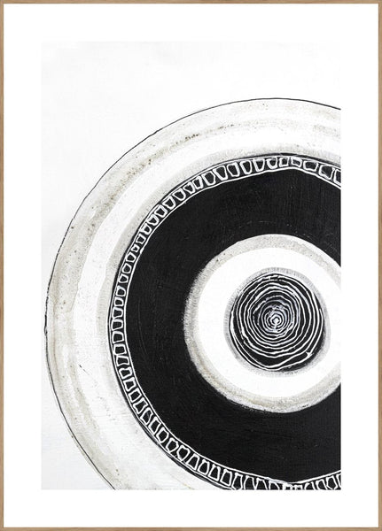 Circuli 2 | FRAMED PRINT | Danish Art